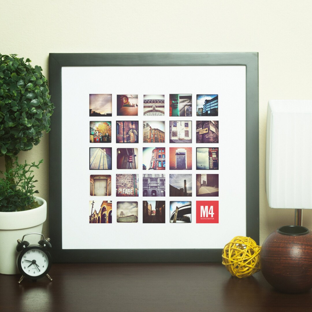 Photo Montage/m4 Manchester / Urban / Fine Art Print / Wall - Etsy