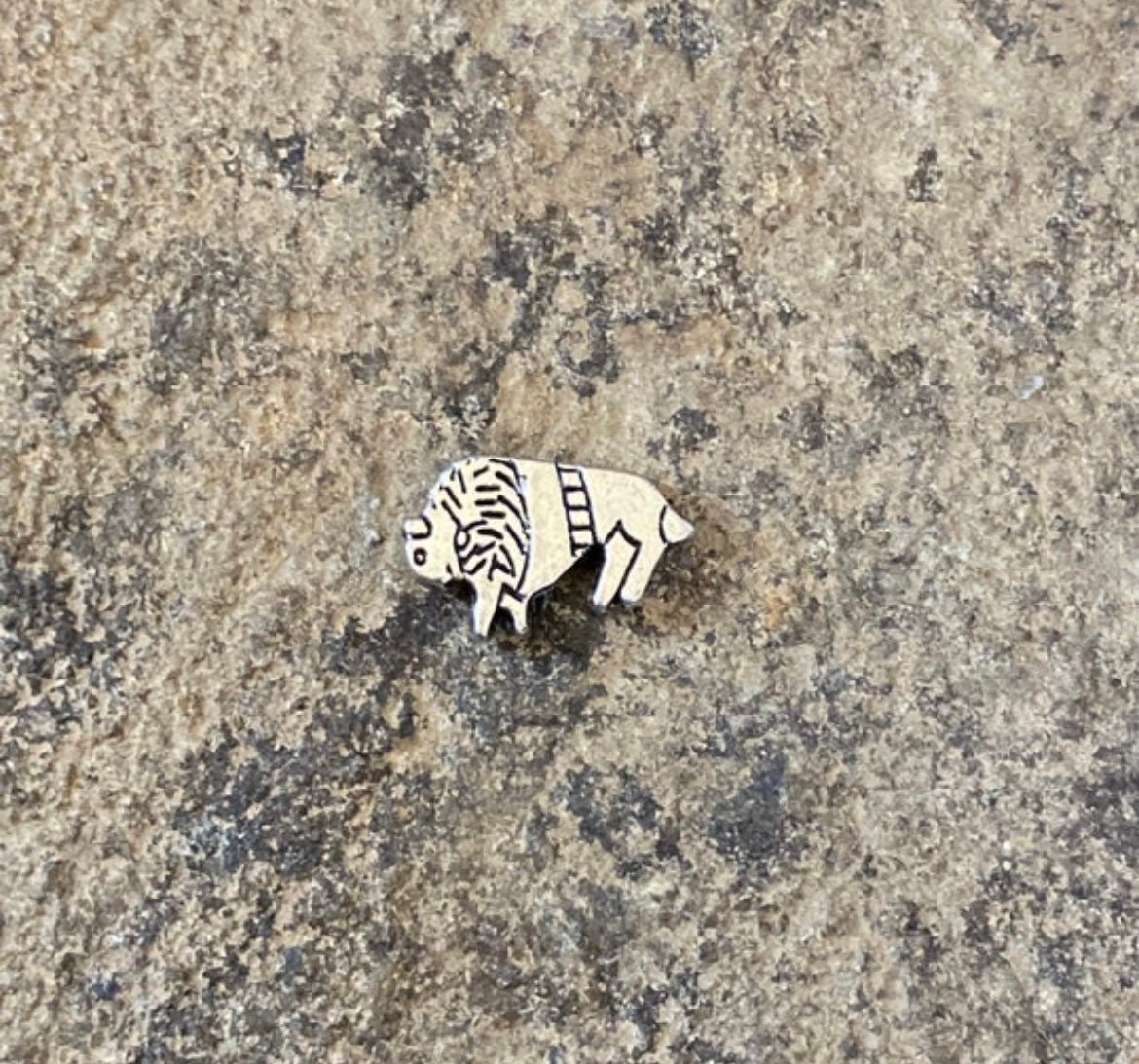 100 Bison/buffalo Beads - Etsy