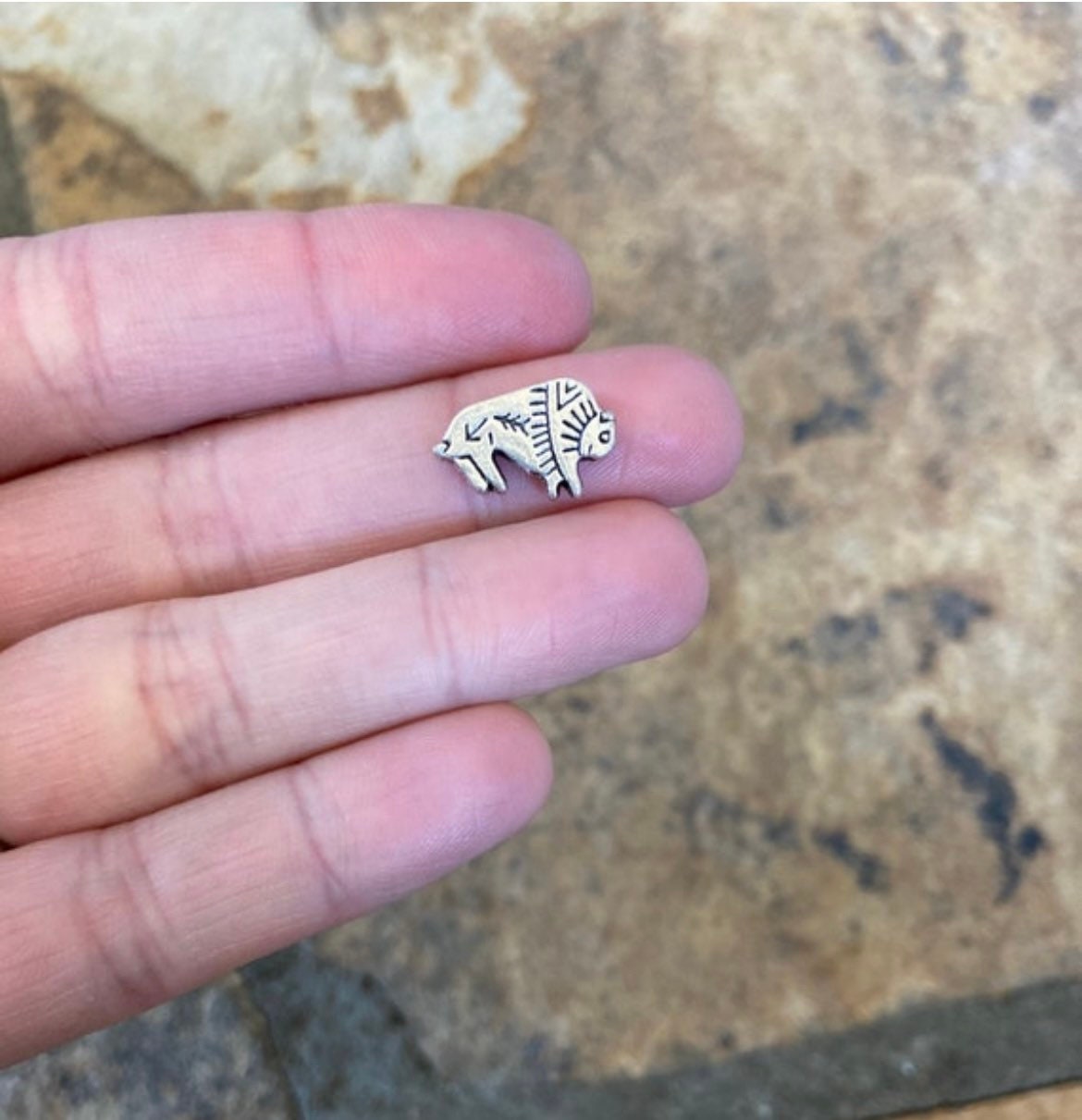 25 Bison/buffalo Beads - Etsy