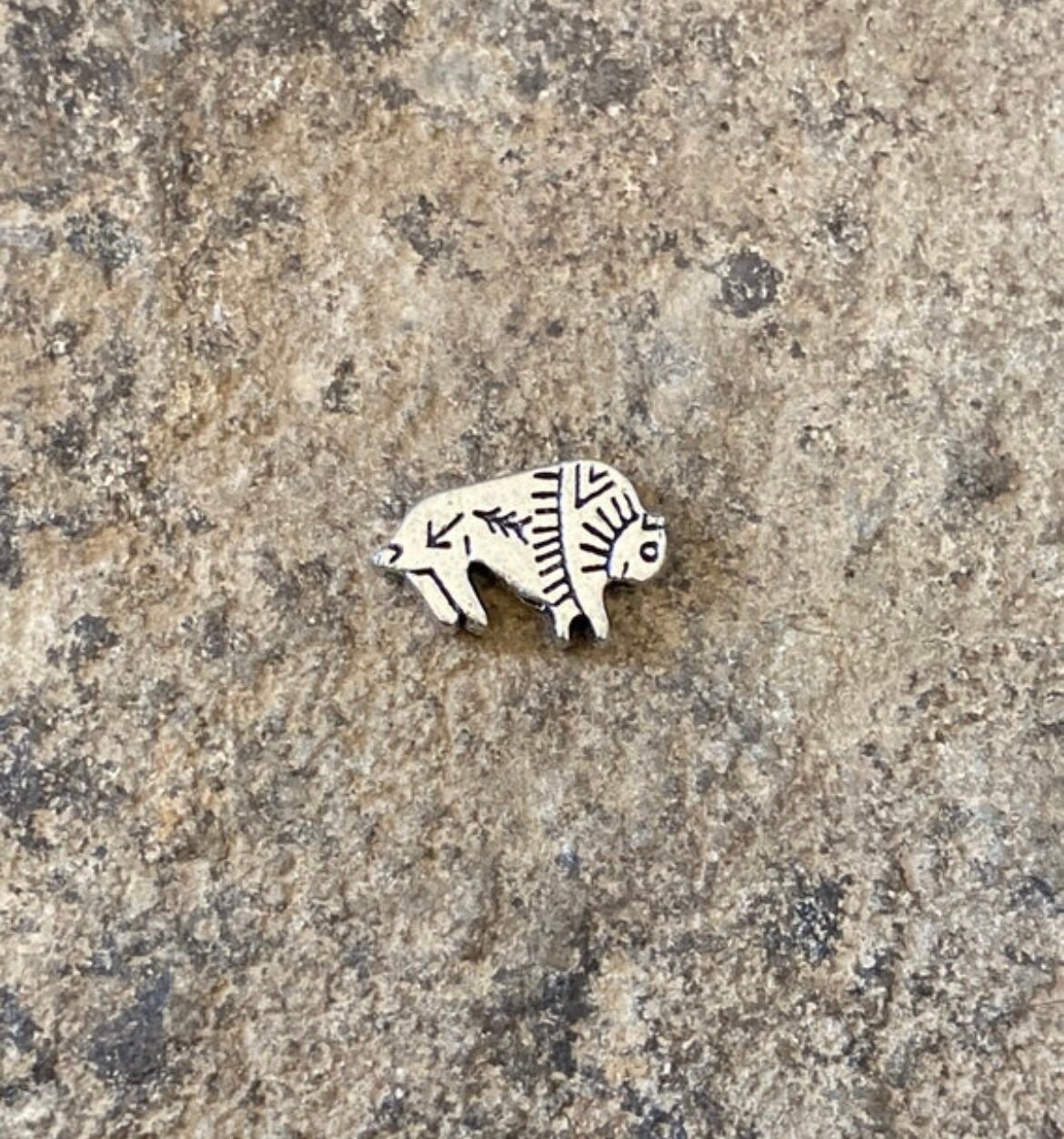 25 Bison/buffalo Beads - Etsy