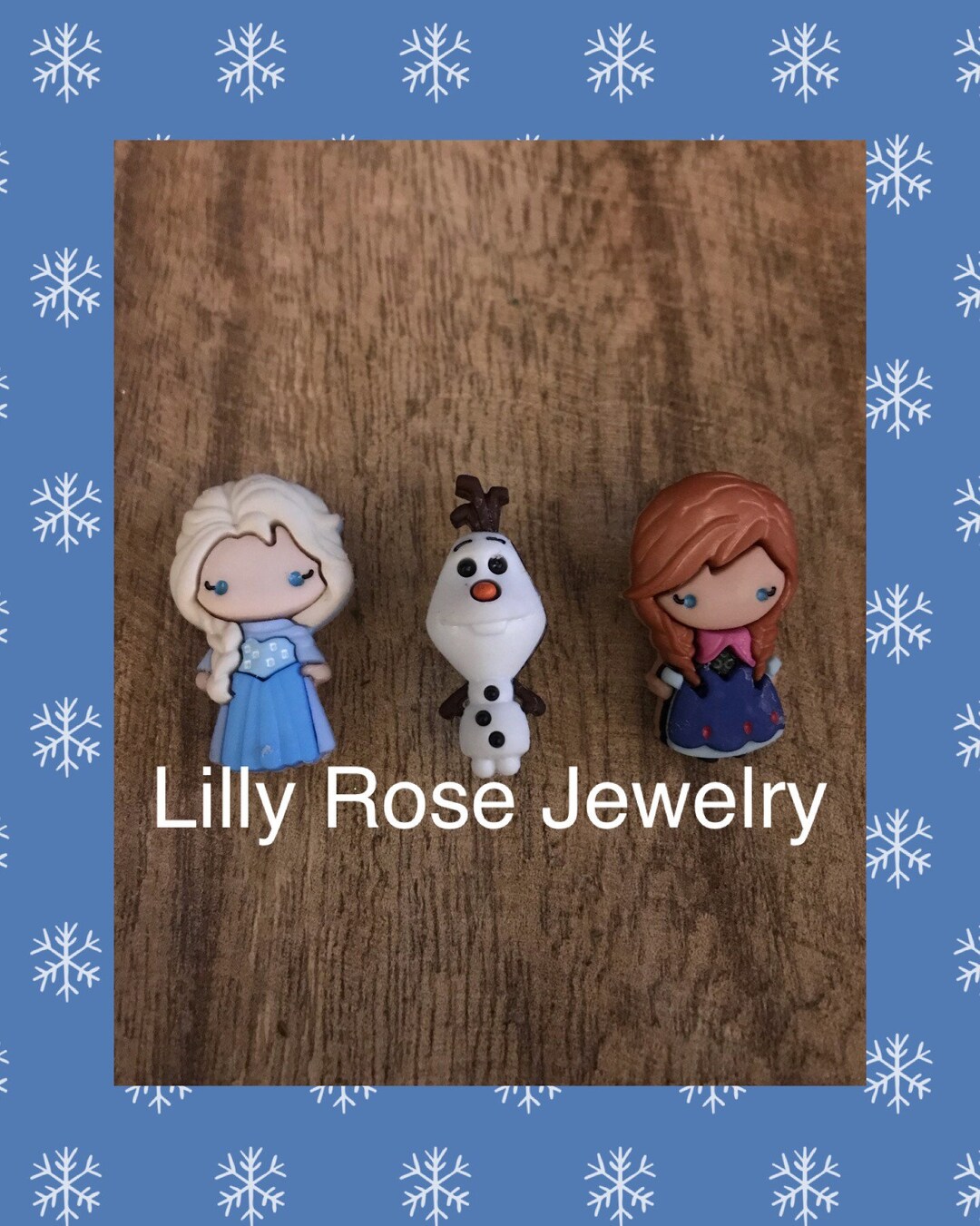 Frozen Elsa Anna Olaf Shoe Charms Frozen Shoe Charms Disney Charms Clog ...