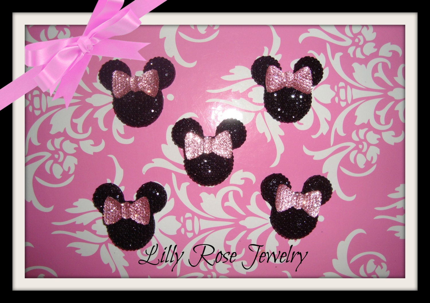 Light Pink Minnie Mouse Head