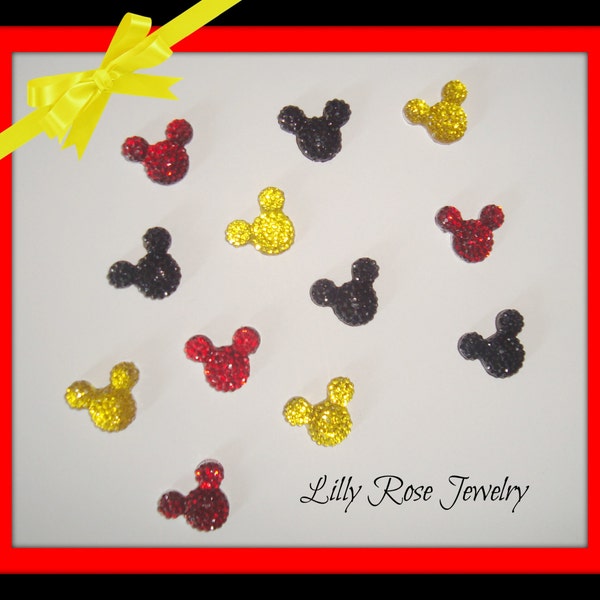 Rhinestone Mickey - Etsy