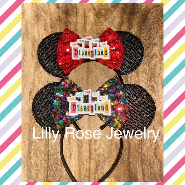 Disneyland Marquee Sign - Etsy