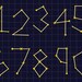 Number Constellation Clip Art for Scrapbooking Card Making Cupcake ...