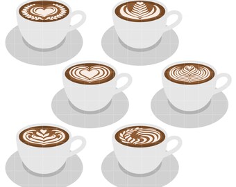 Coffee toppers | Etsy