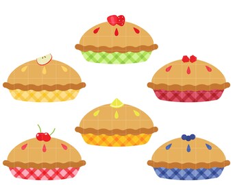 Pie clip art | Etsy