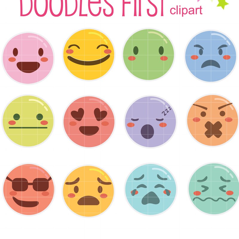 Emoticons Topper - Etsy