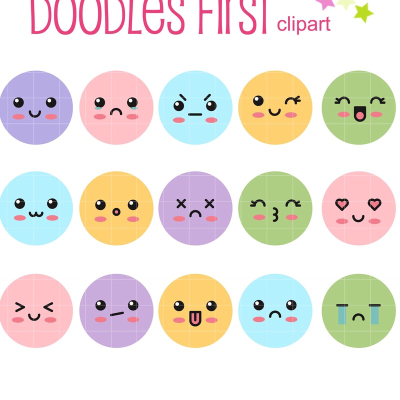 Emoticons Topper - Etsy