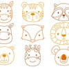 School Supplies Alphabet Clip Art for Scrapbooking Card Making Cupcake ...