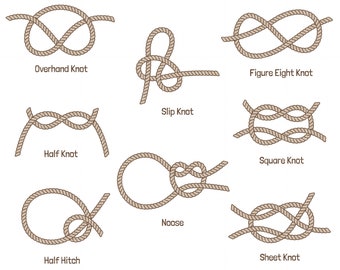 Girl Scout Knots Chart