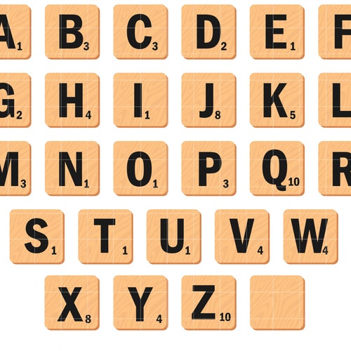 School Supplies Alphabet Clip Art for Scrapbooking Card Making - Etsy