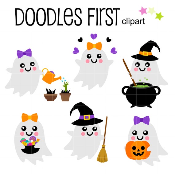 Spooky Ghost Clip Art