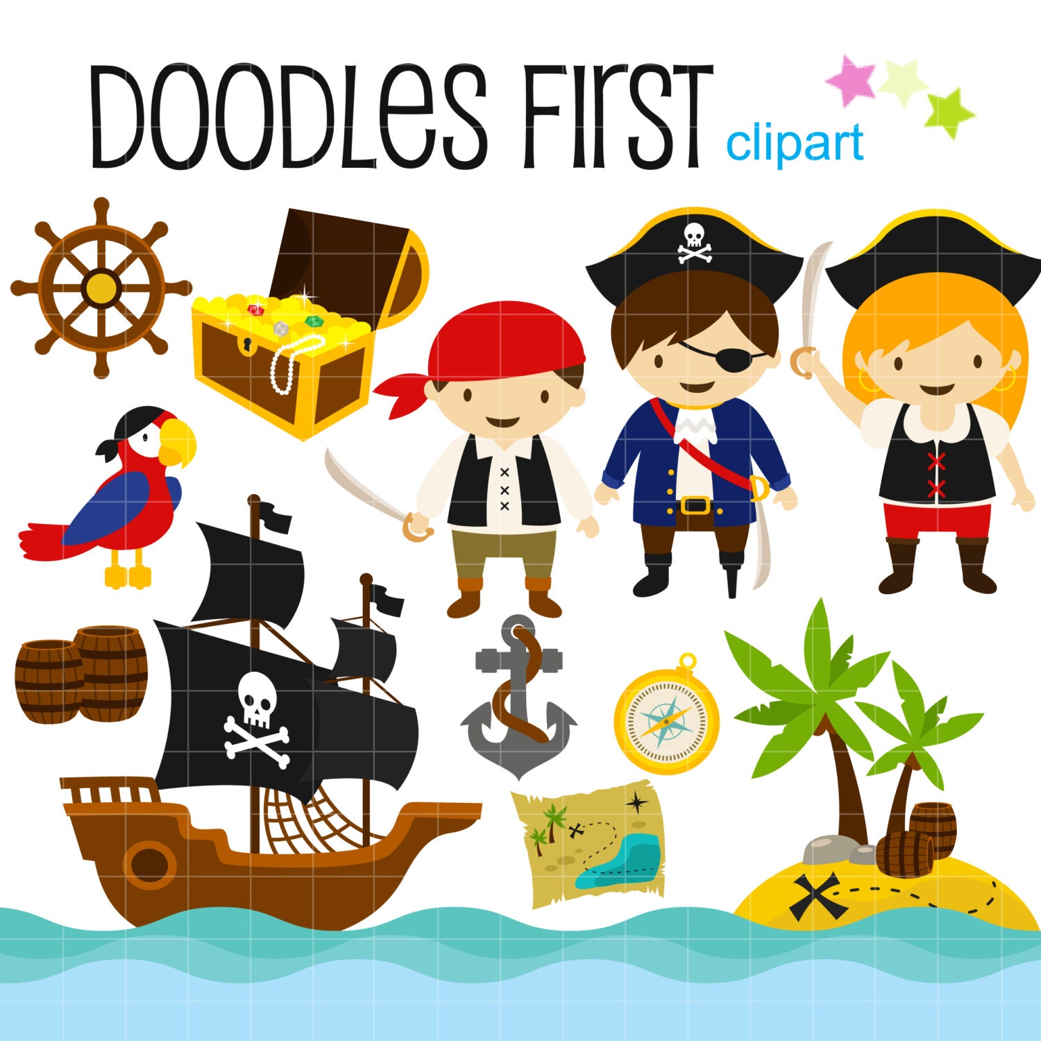 Pirate X Clipart