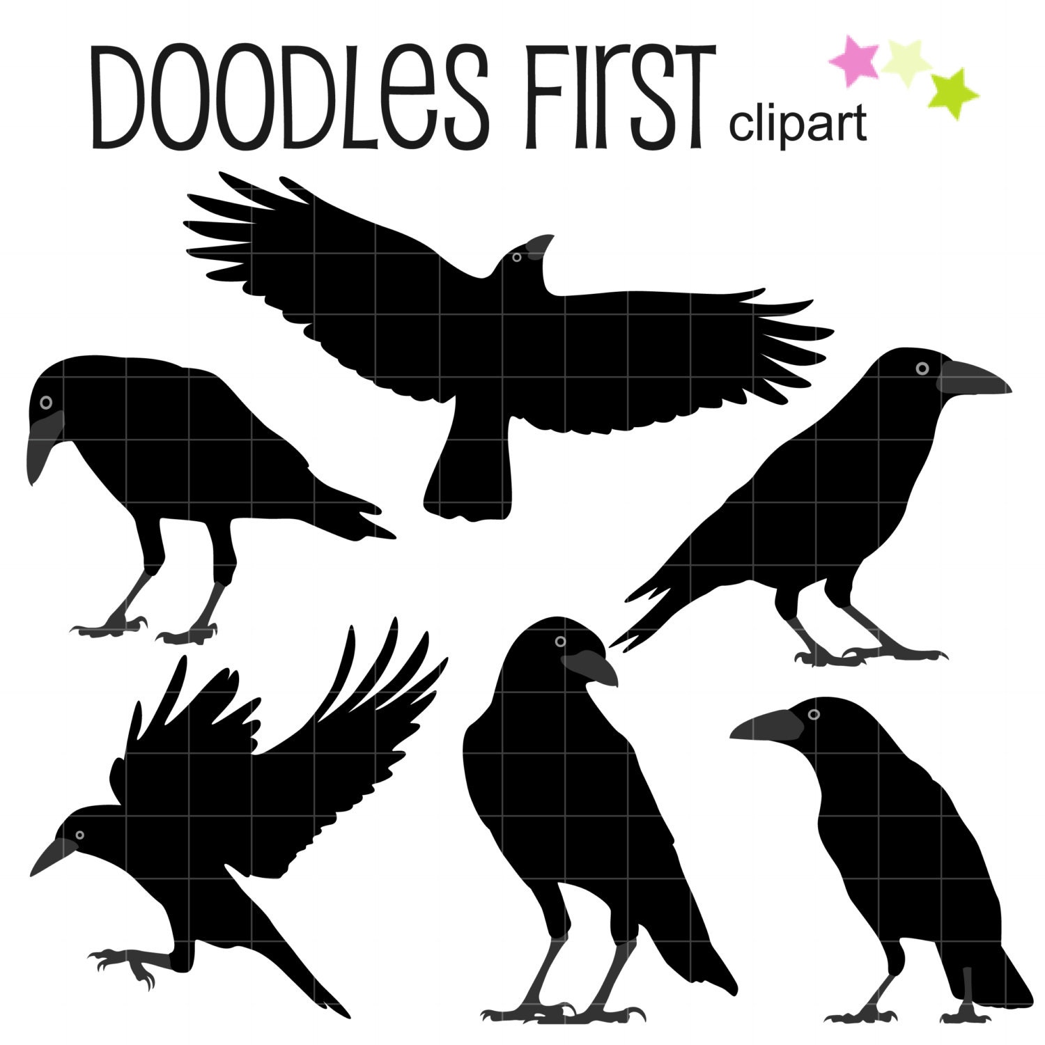 Crows Clipart Free
