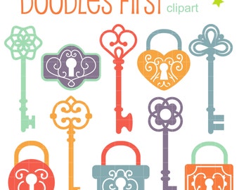 Locks Clip Art - Etsy