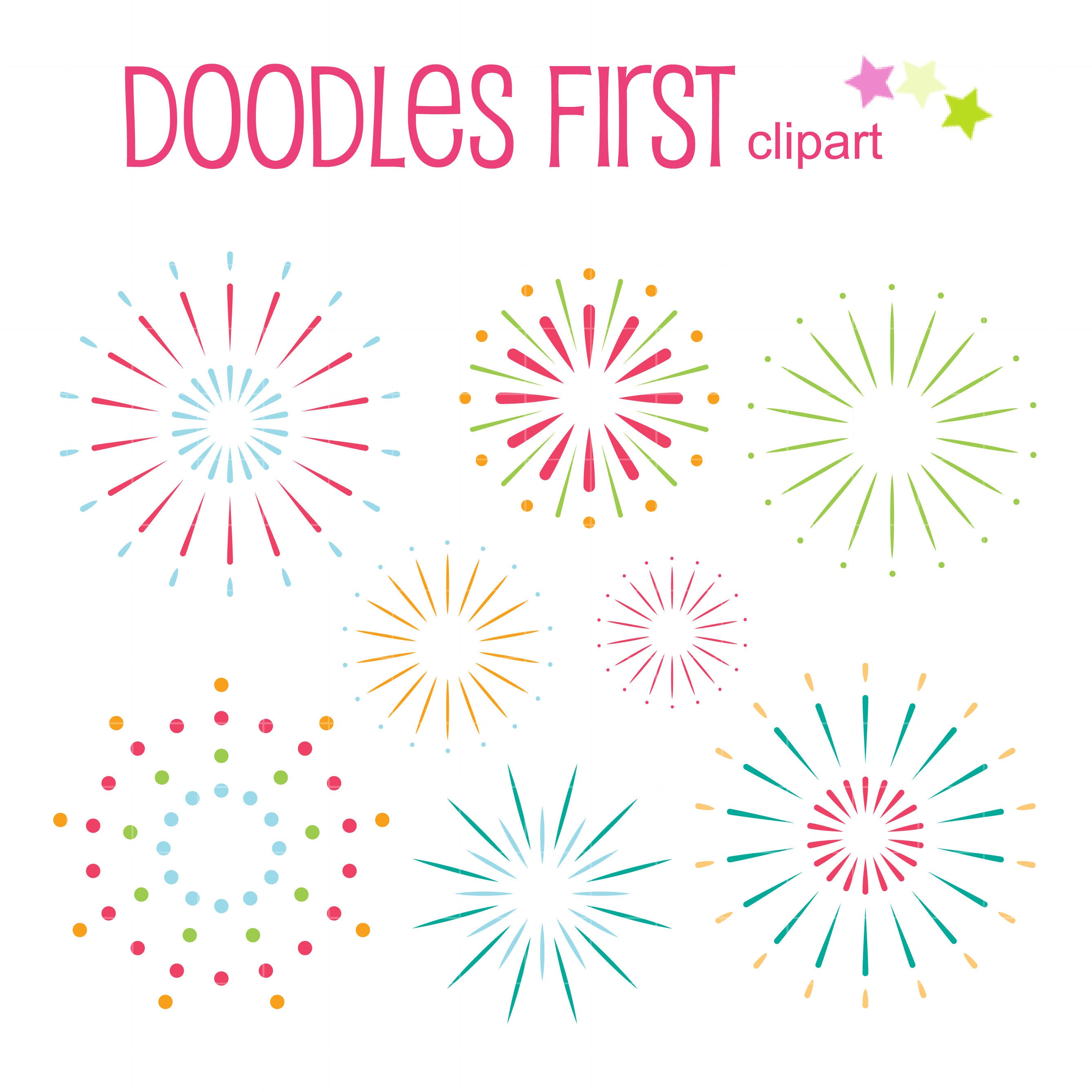 Newyear Firecrackers Clipart