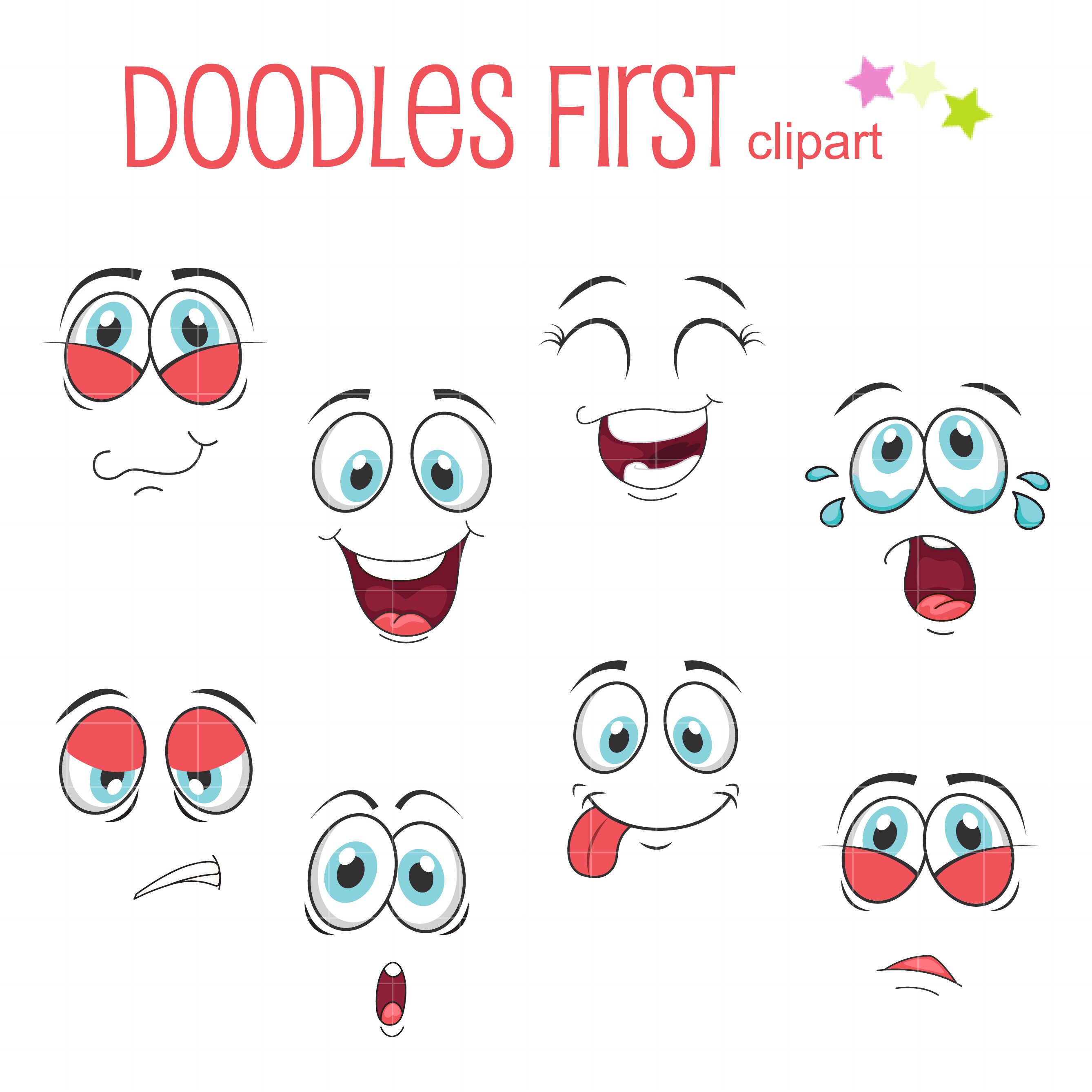 Silly Cartoon Expressions