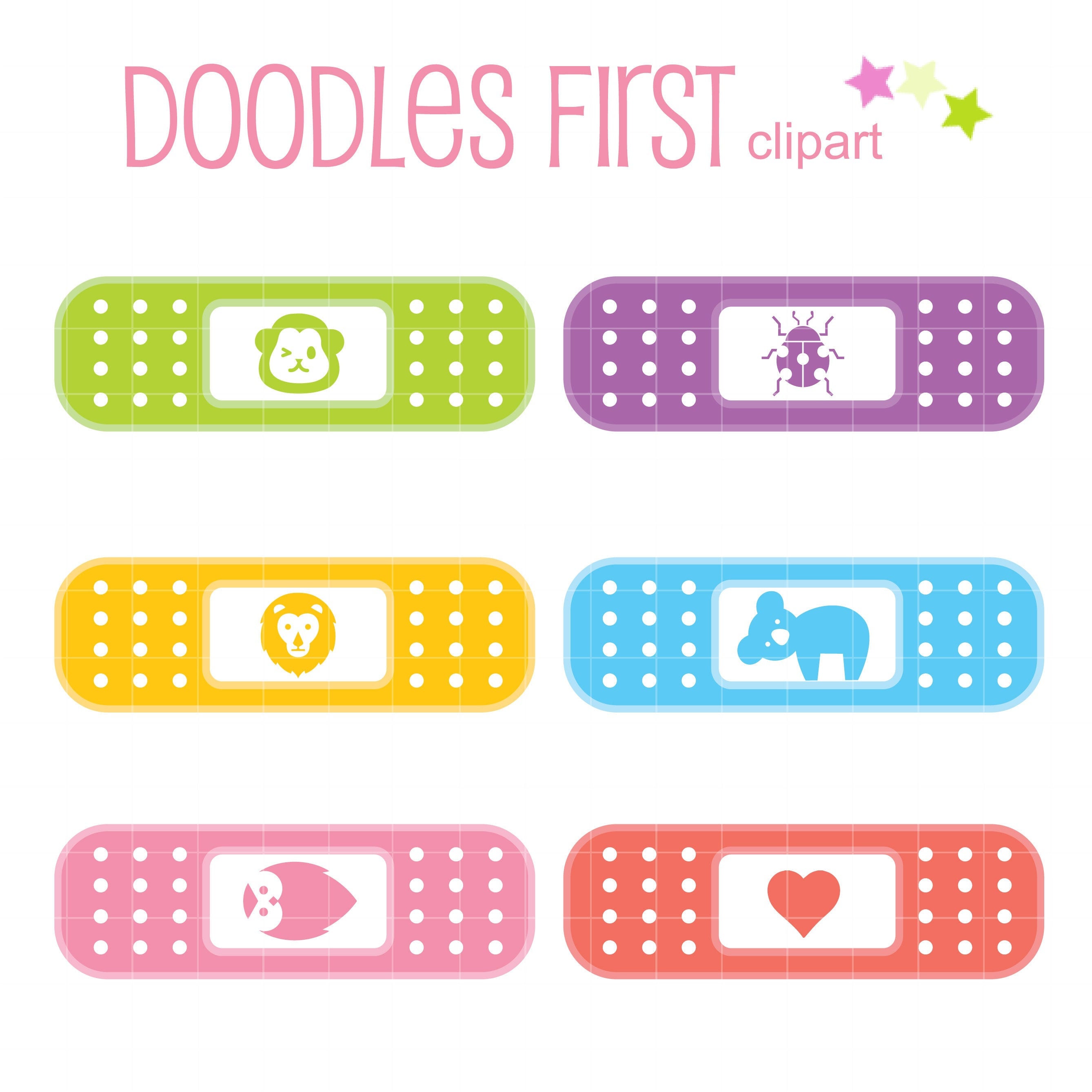 Bandaid Clipart Cute