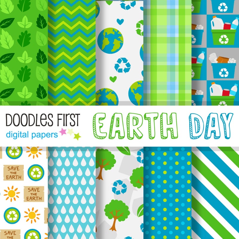 Earth Day Clip Art - Etsy
