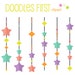 Star Strings Digital Clip Art for Scrapbooking Card Making Cupcake ...