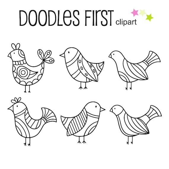 Bird Outline Drawing