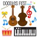 Musical Instruments Clipart Digital Clip Art for Scrapbooking Card ...