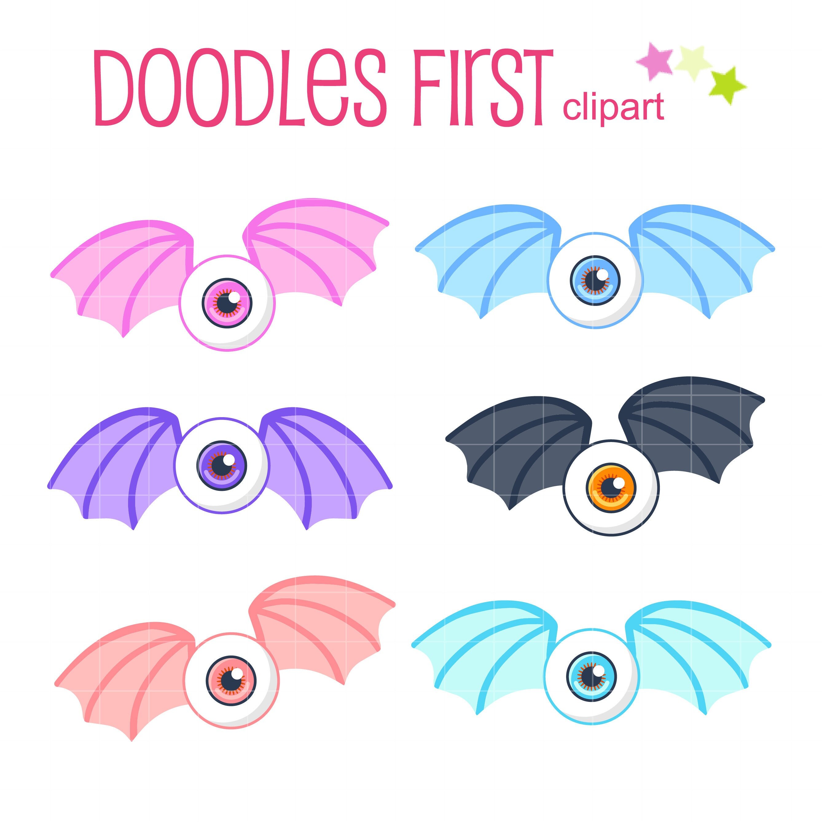 Pastel Eyeball Background