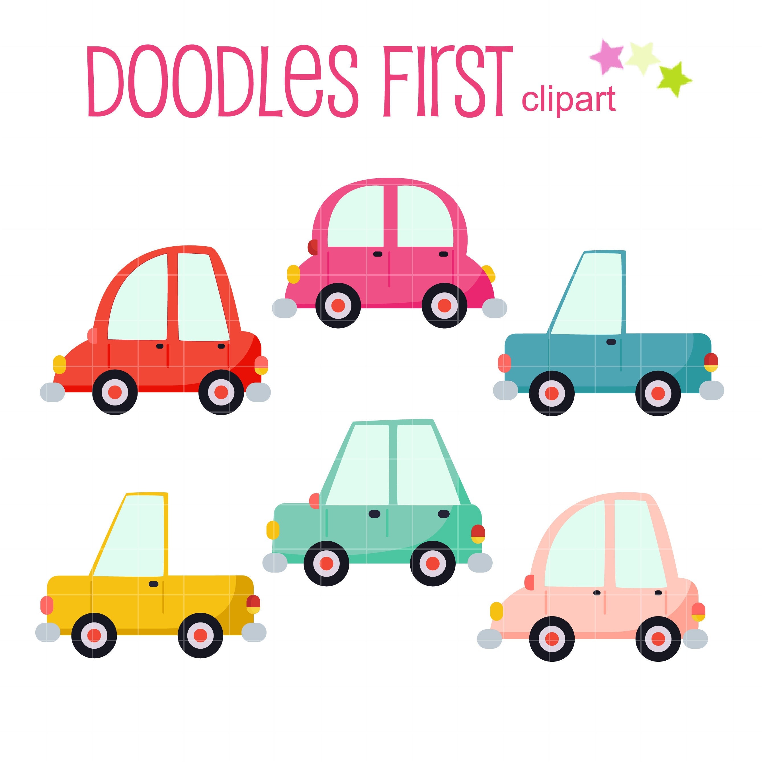 Fahrendes Auto Clipart Silhouette