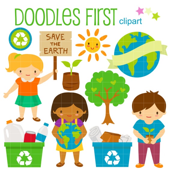 Save Our Earth Clip Art