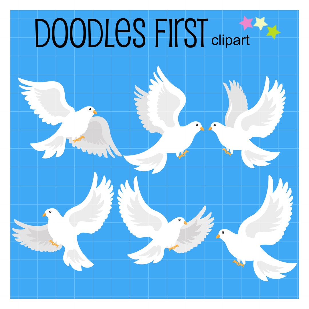 Wedding Doves Clip Art