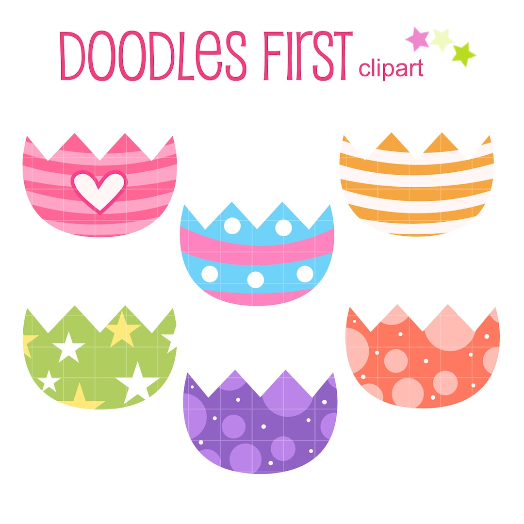 Cute Easter Bunny Digital Clip Art for Scrapbooking Card Making Cupcake ...
