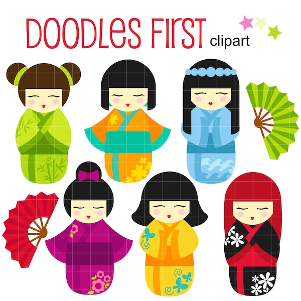 Kokeshi Dolls - Etsy