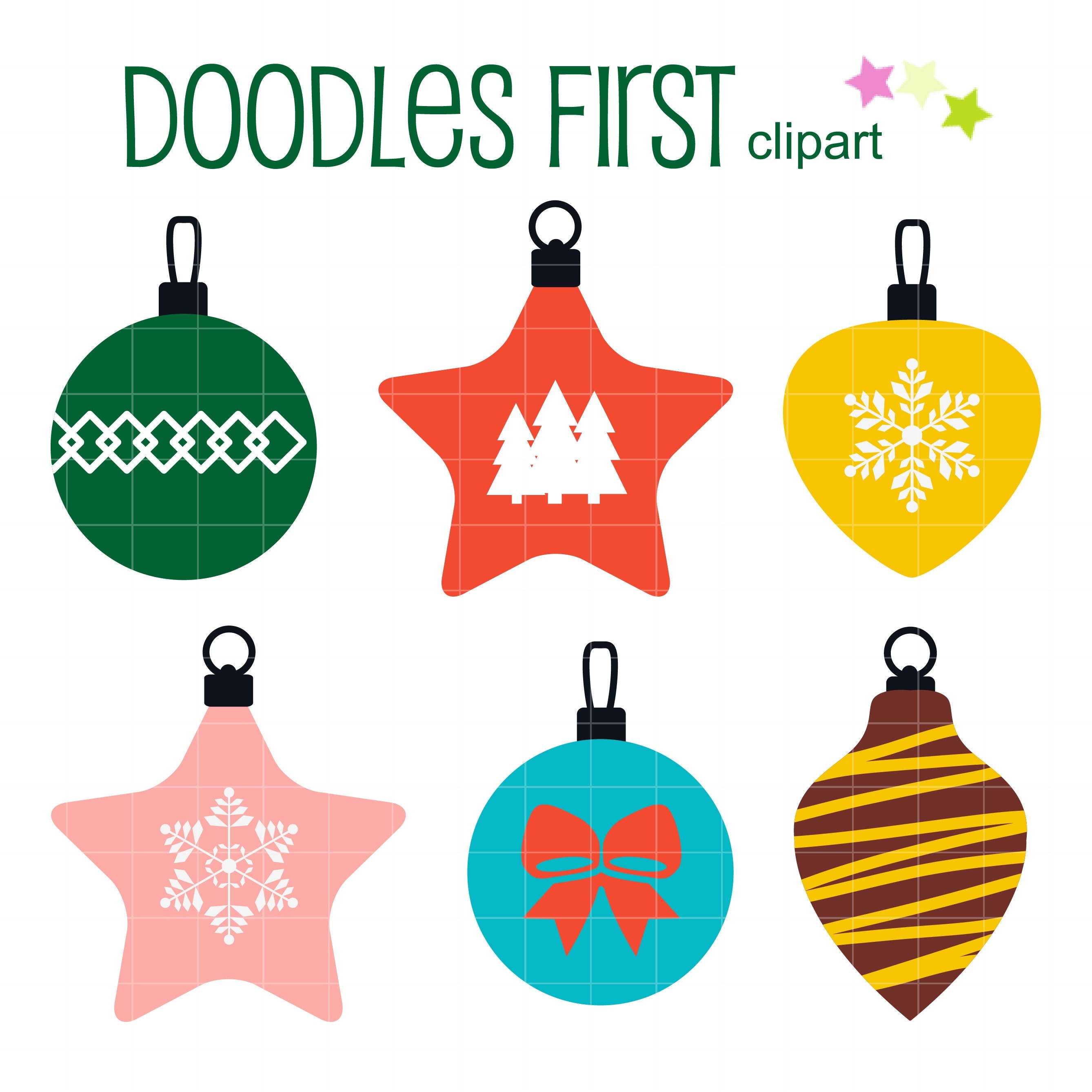 Christmas Balls Clip Art