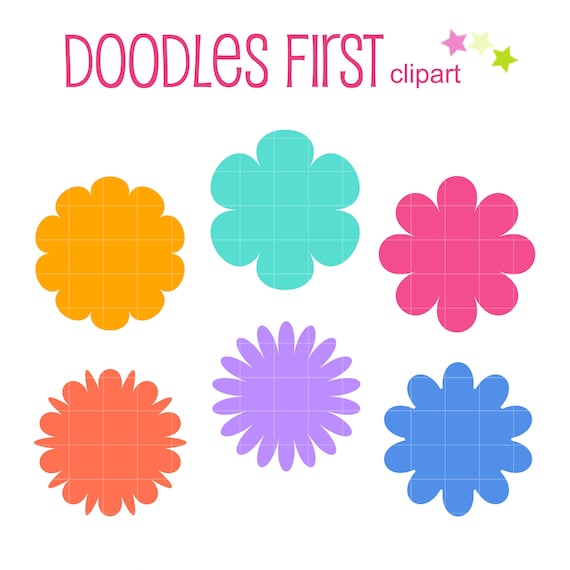 Flower Shape Clip Art