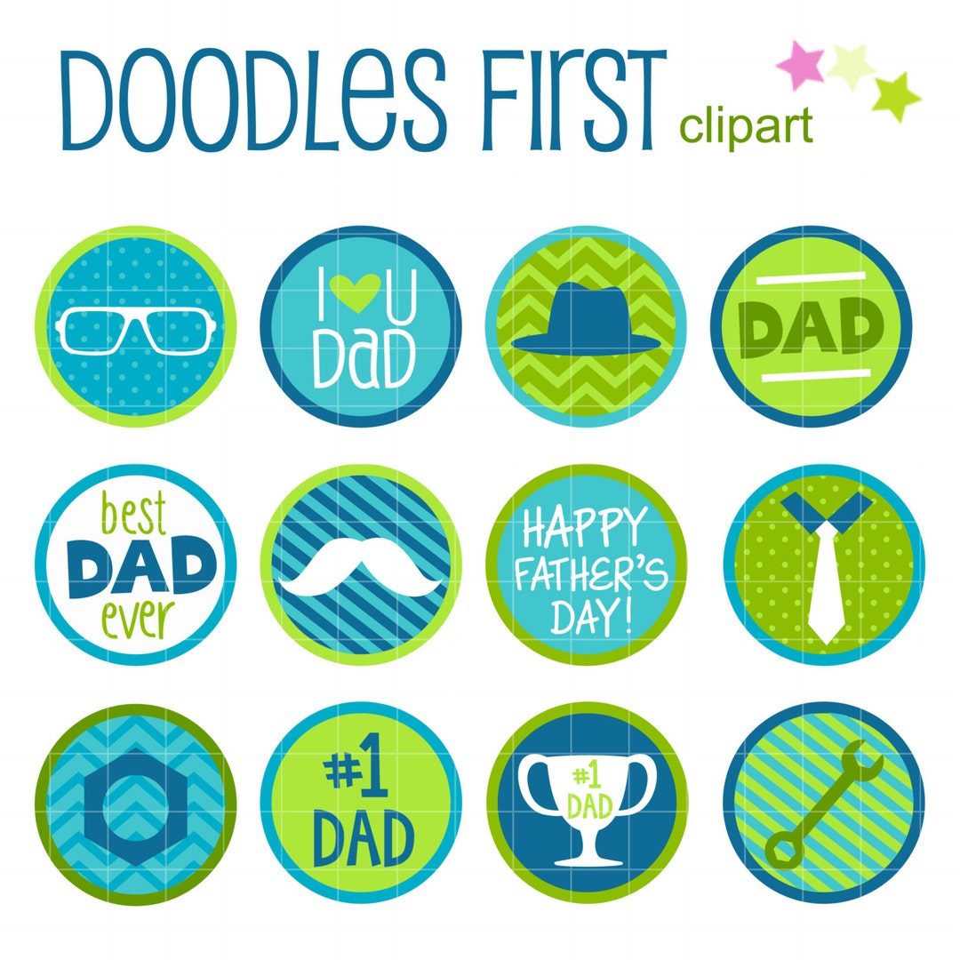 Father's Day Clipart, Father's Day SVG, Dad Art, Father's Day PNG ...