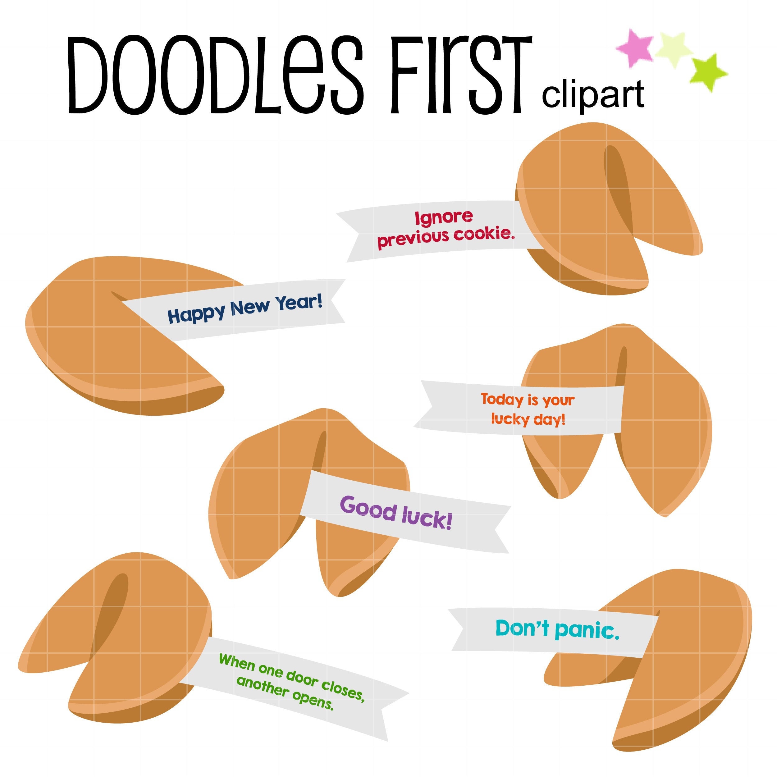 Fortune Cookie Illustration