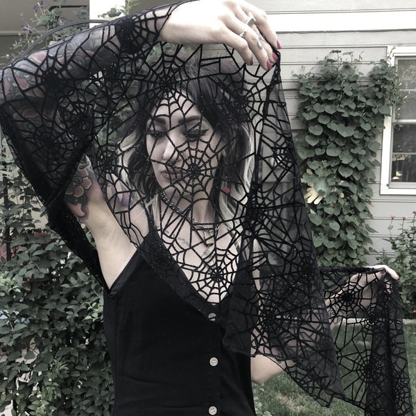 Spider Web Decor - Etsy