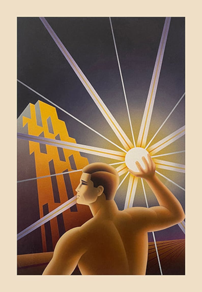 Ayn Rand the Fountainhead Art Print Vintage - Etsy