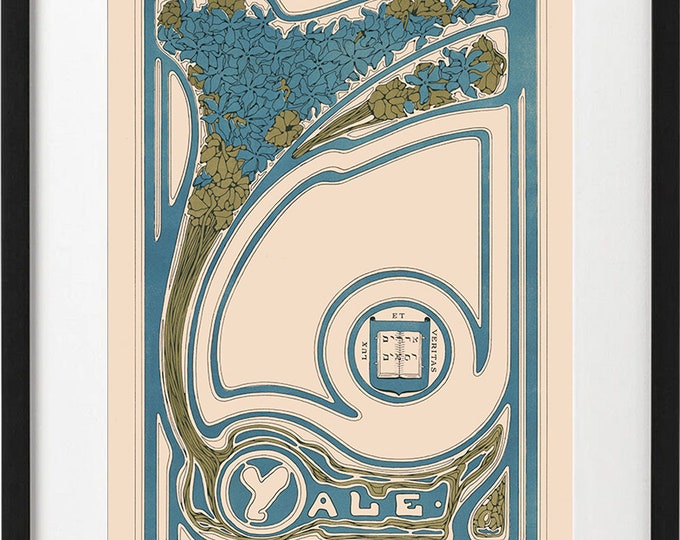 Yale University, Wall Art of Private Ivy League University in New Haven ...