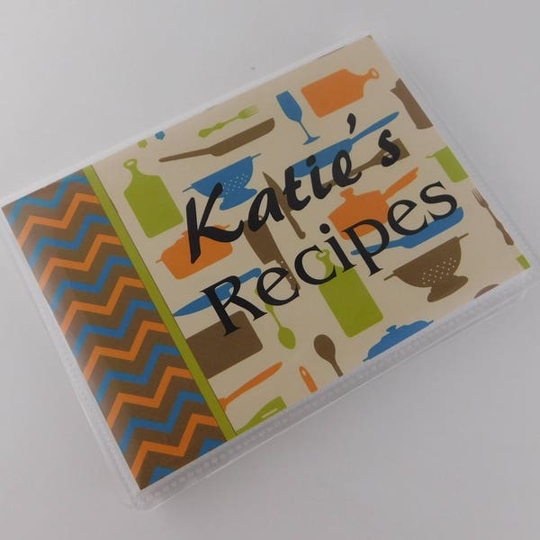 Recipe Organizer - Etsy