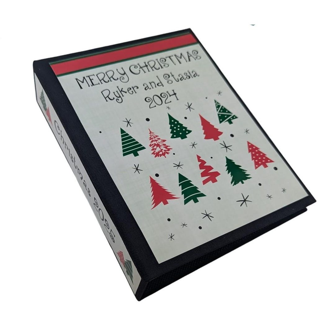 Photo Album for Christmas 4x6 or 5x7 Pictures Family Memories ...