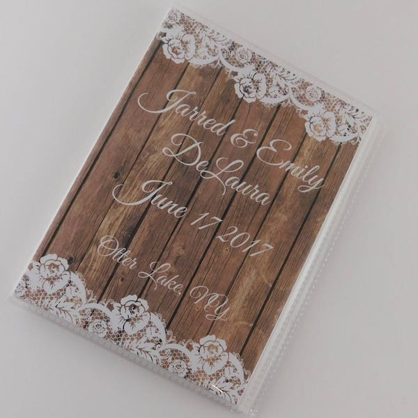 Rustic Wedding Album - Etsy