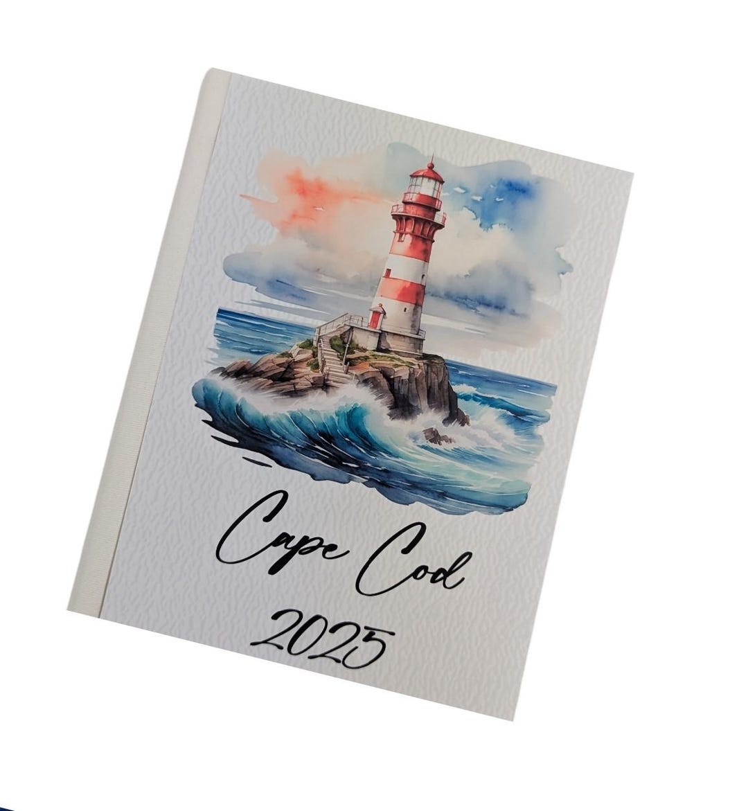 Lighthouse Photo Album 4x6 5x7 Picture Travel Adventure Book Honeymoon ...