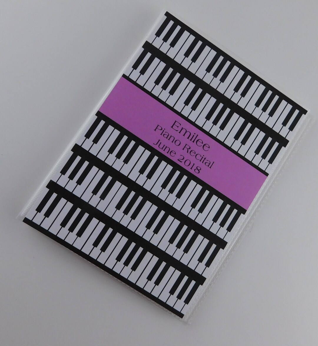 Piano Photo Album Key Keyboard Musical Notes Personalized Band - Etsy