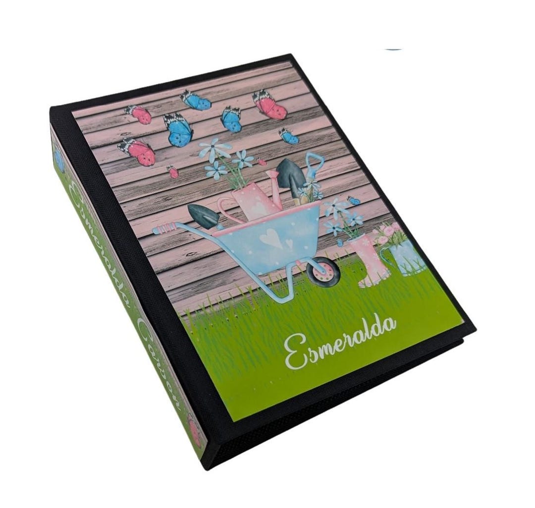 Personalized Garden Wheelbarrow Photo Album: 4x6 or 5x7 Pictures - Etsy