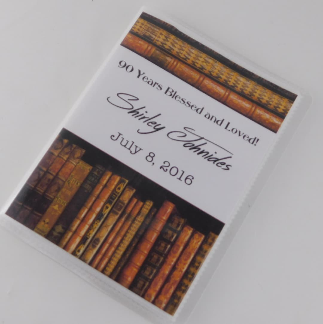 Personalized Photo Album Library Picture Keepsake Mom - Etsy