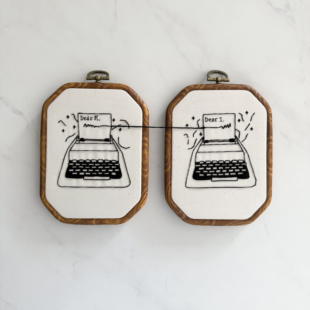 Magic and Typewriters Art Piece - Ready to Ship - Etsy