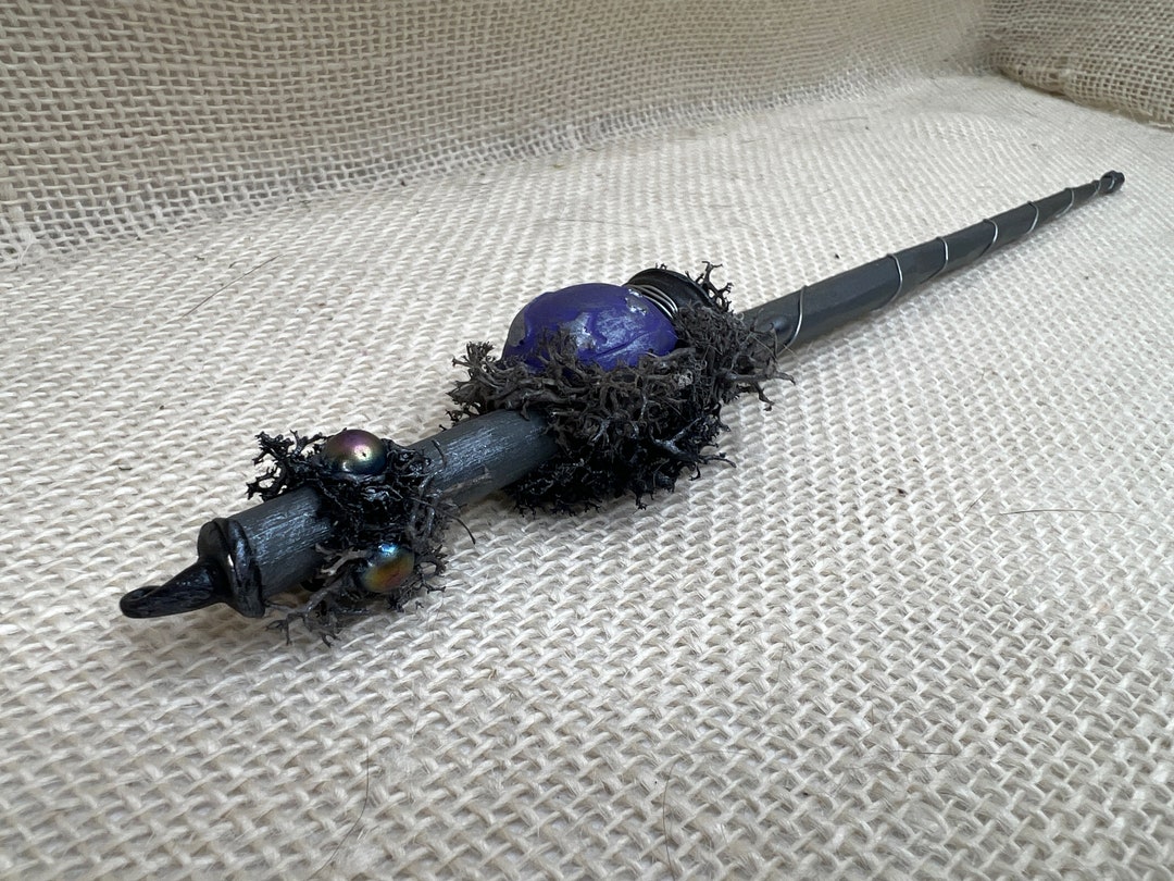 Witchy Crystal Ball Wand - Etsy