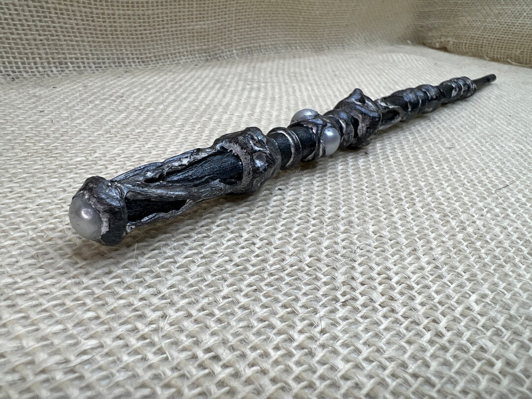Antique Style Black and White Wand - Etsy